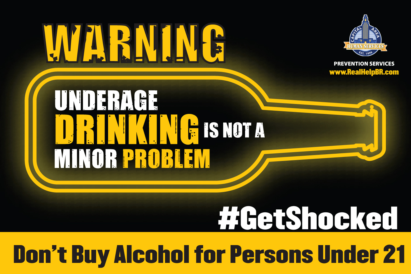 "Sticker Shock" To Fight Underage Drinking | Capital Area Human Services